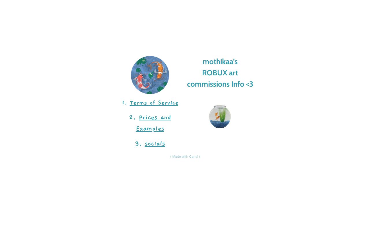 Mothikaa’s rbx comms